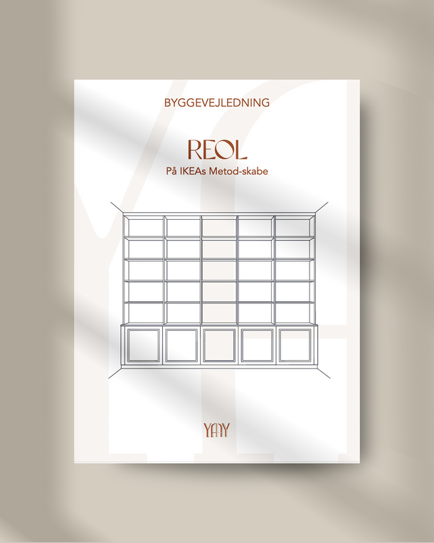Byggevejledning - Reol - Metod – YAAY